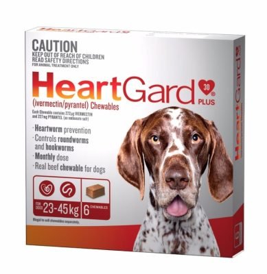 Heartgard Plus Chewables for Dogs 51-100 lbs (23-45 kg)
