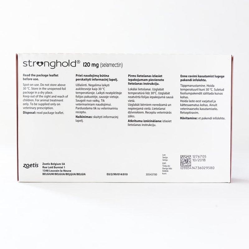Stronghold For Dogs 20.1-40 lbs (10.1-20 kg)