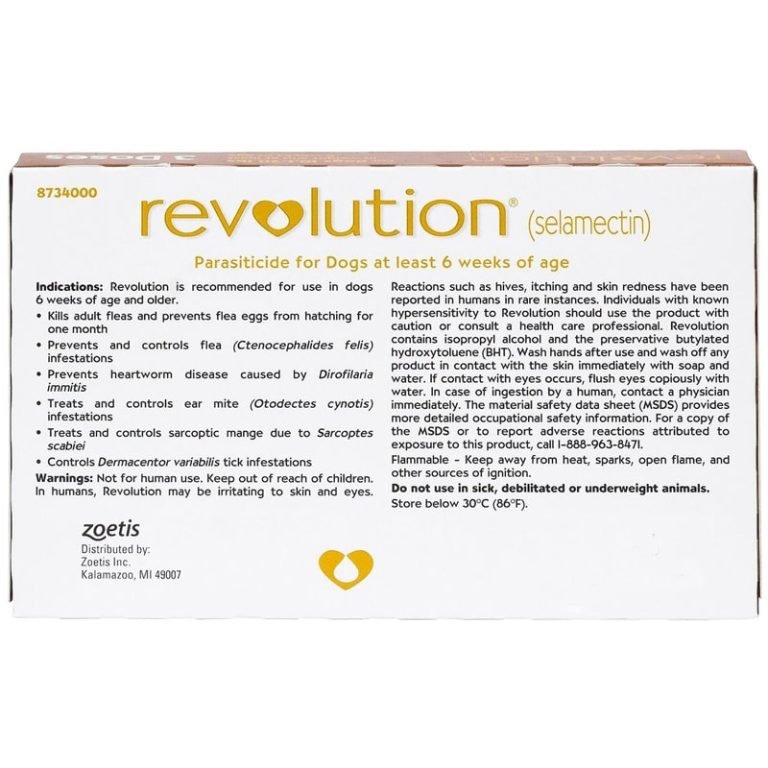 Revolution Topical Solution For Dogs 10.1-20 lbs (5.1-10 kg)